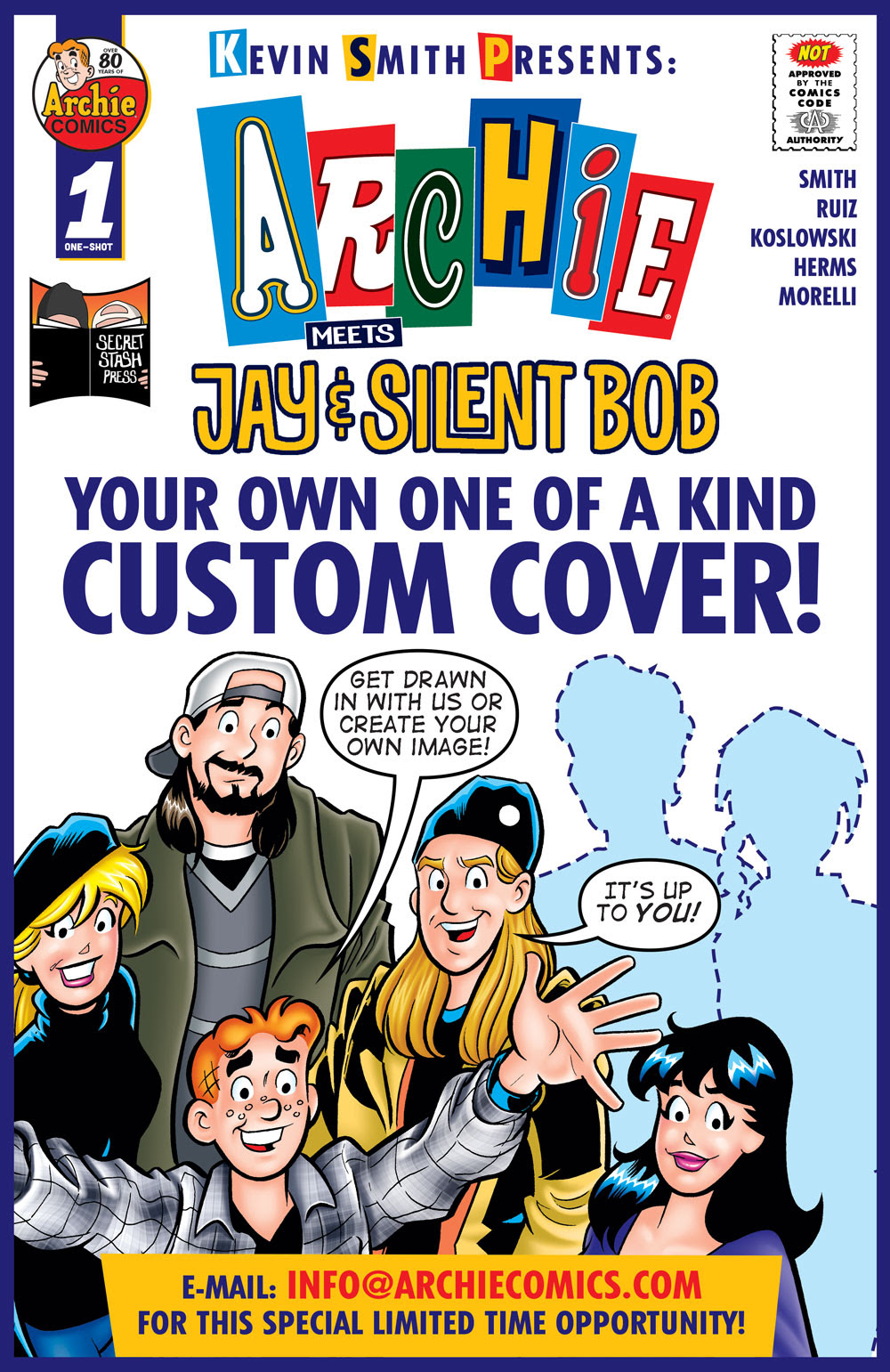 Custom Cover for Archie Meets... Available Now! - August Tales Comics